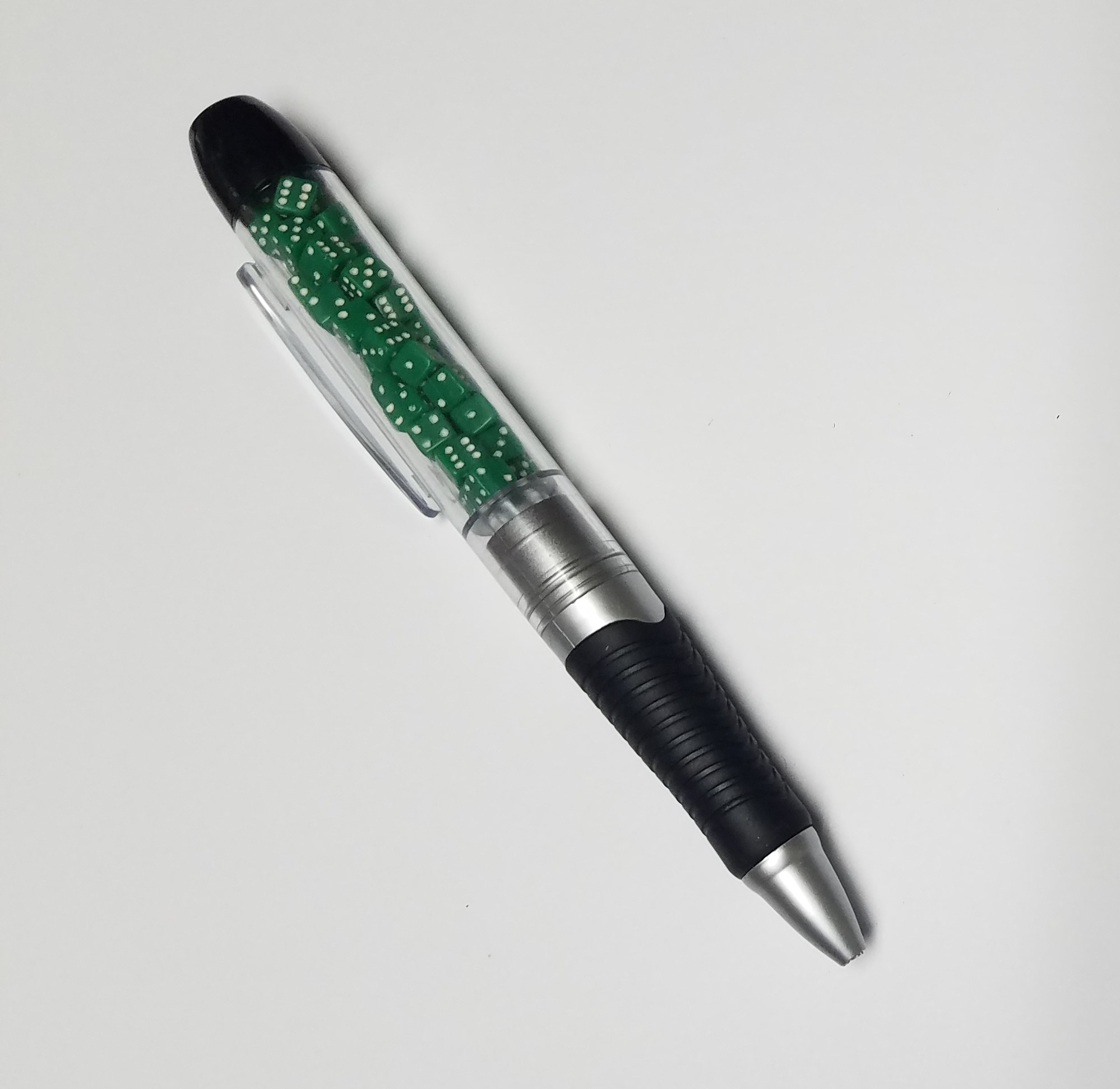 The Dice Pen – With Mini 5mm Dice – Rook Robot Gaming