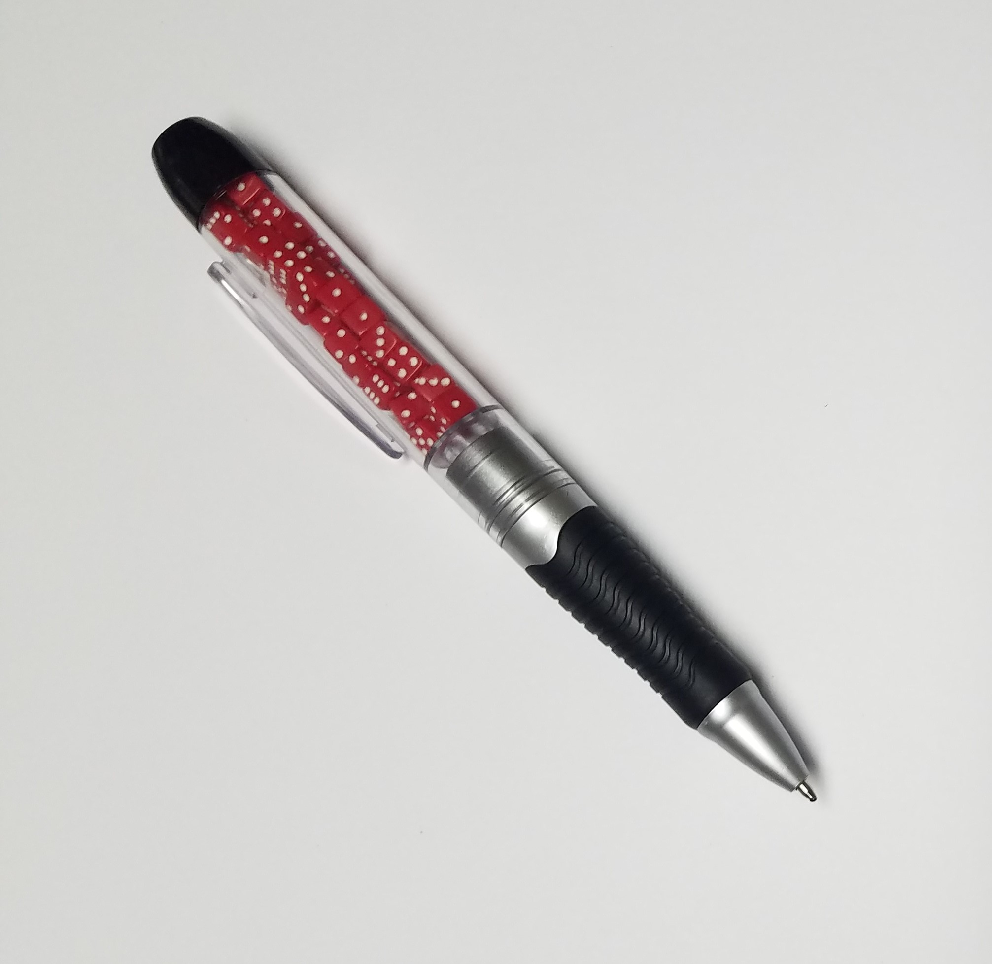 The Dice Pen – With Mini 5mm Dice – Rook Robot Gaming