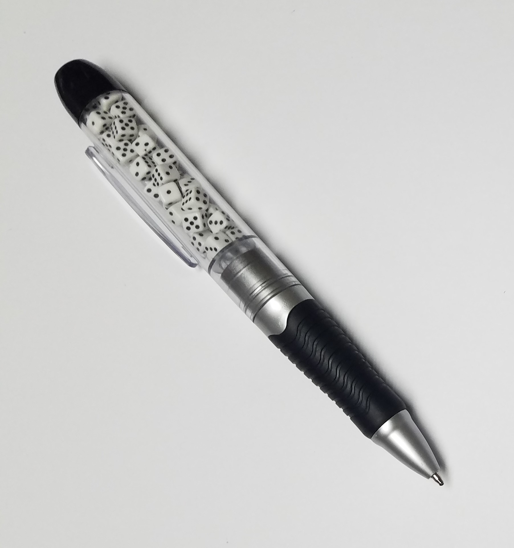 The Dice Pen – With Mini 5mm Dice – Rook Robot Gaming