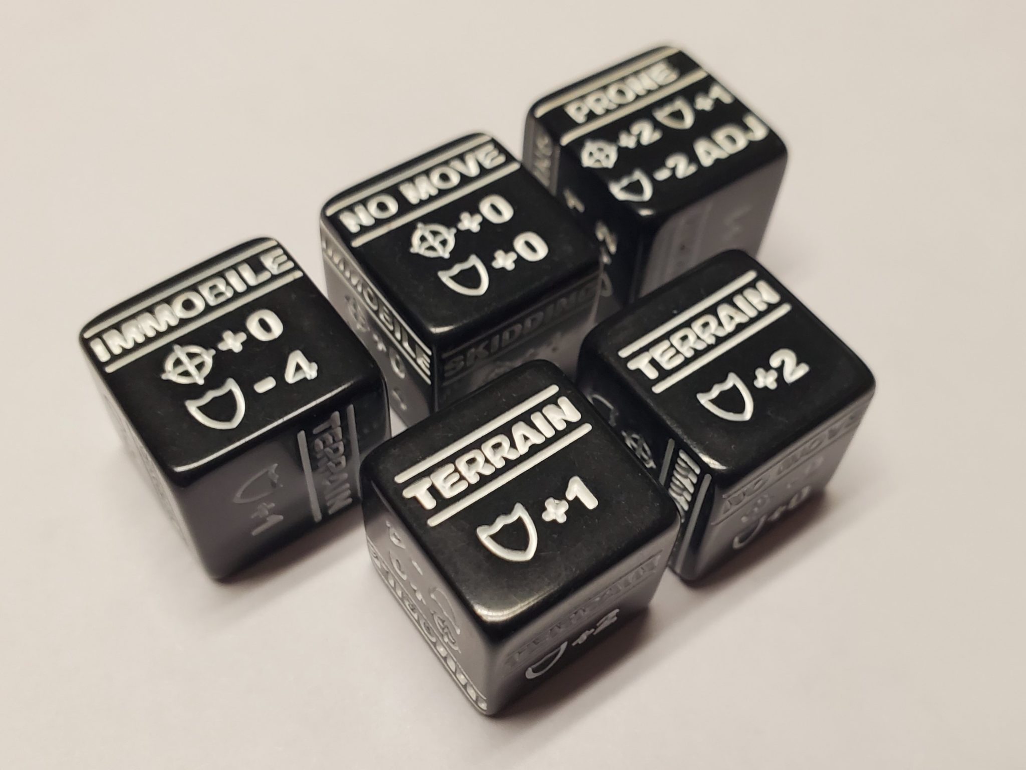Battletech Special Modifier Dice – Rook Robot Gaming