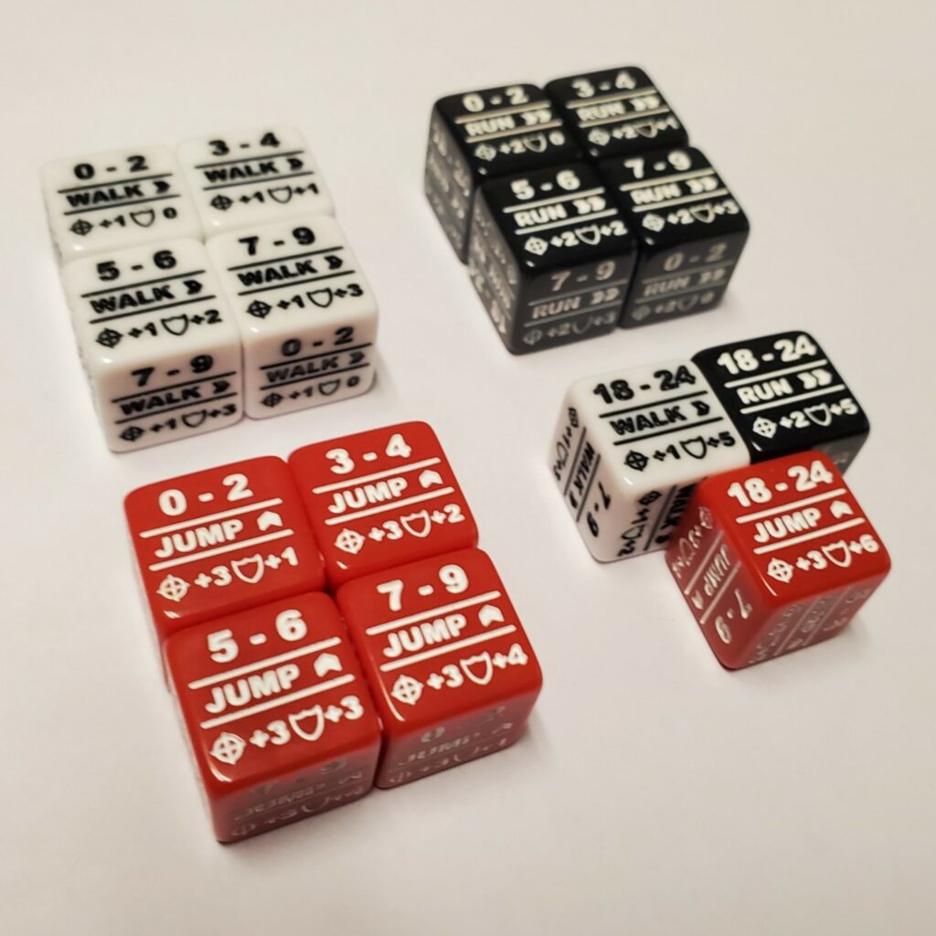 Battletech Movement Dice (Website Exclusive Colors) – Rook Robot Gaming